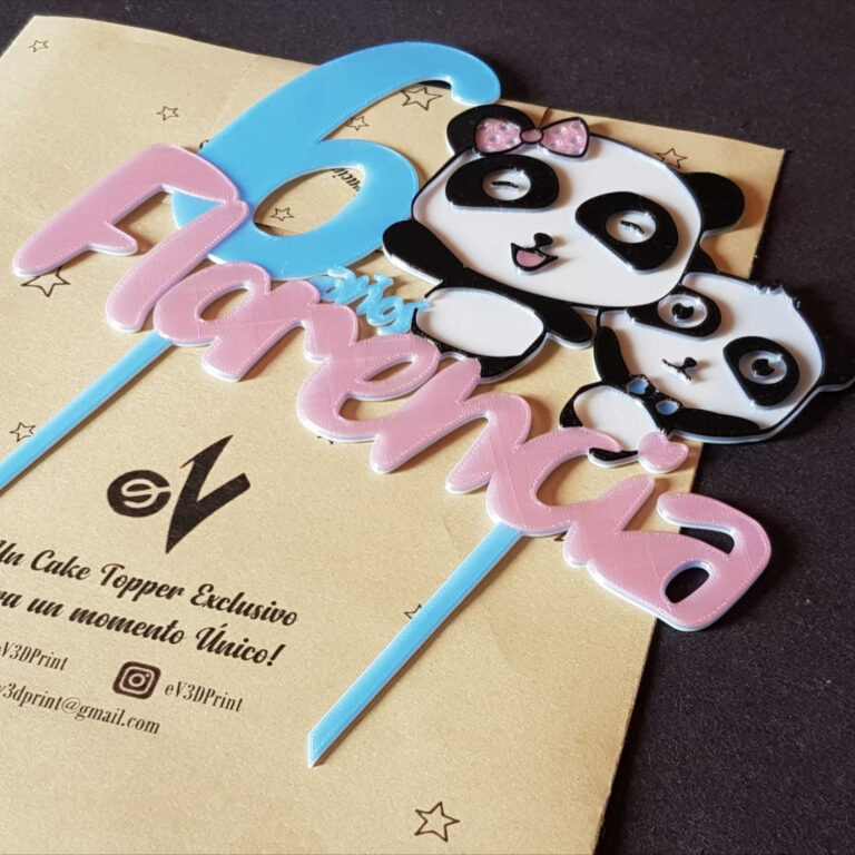 Cake Topper BabyBus para cumpleaños - Personaliza Ahora