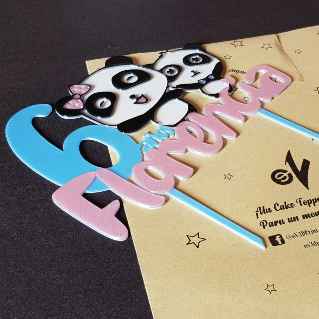 Cake Topper BabyBus para cumpleaños - Personaliza Ahora