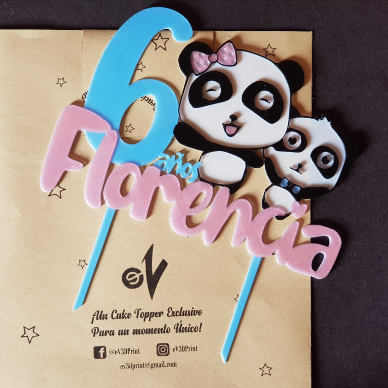 Cake Topper BabyBus para cumpleaños - Personaliza Ahora