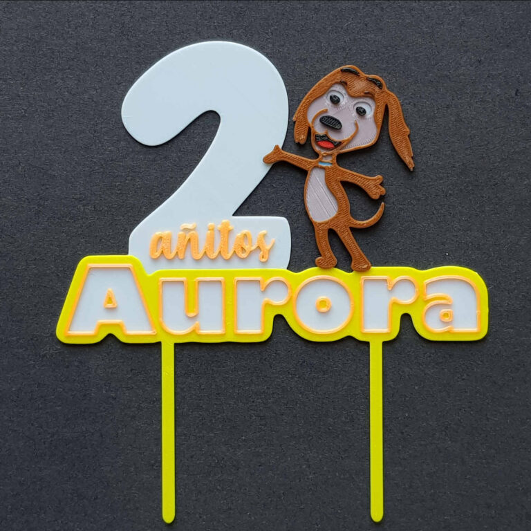 Cake Topper para el Cumpleaños 1 año de tu bebe - Personaliza Ahora